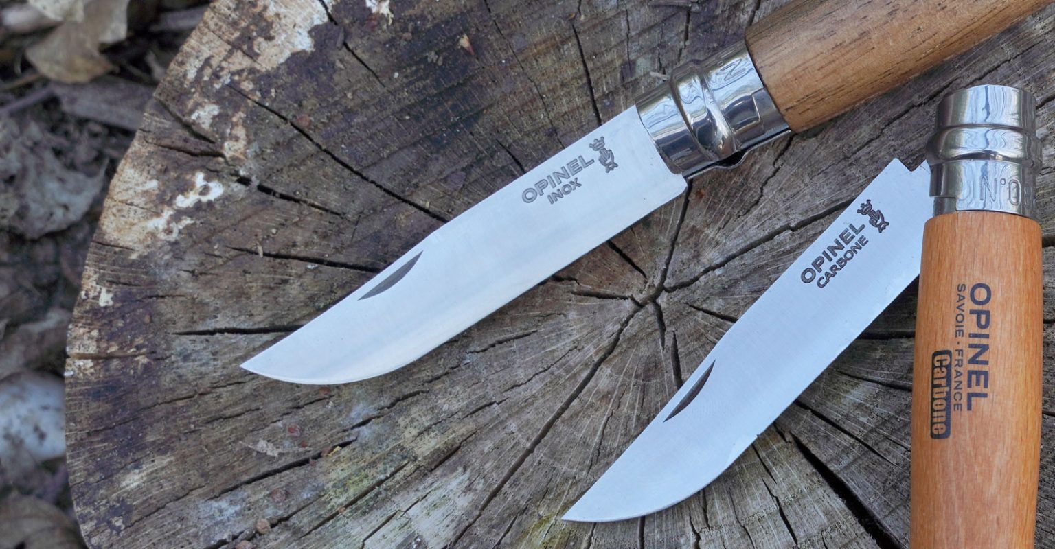 Aufbau eines Messers / Messermagazin